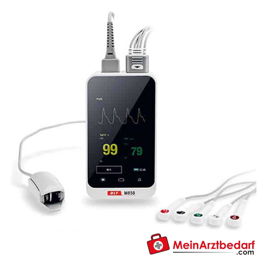 Biolight M850 handheld patient monitor, SpO2 monitoring and 3-lead ECG ...