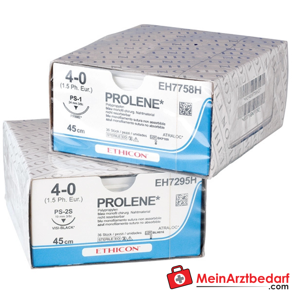 Prolene Nahtmaterial von Ethicon – verschiedene Varianten für präzise Nahtversorgung