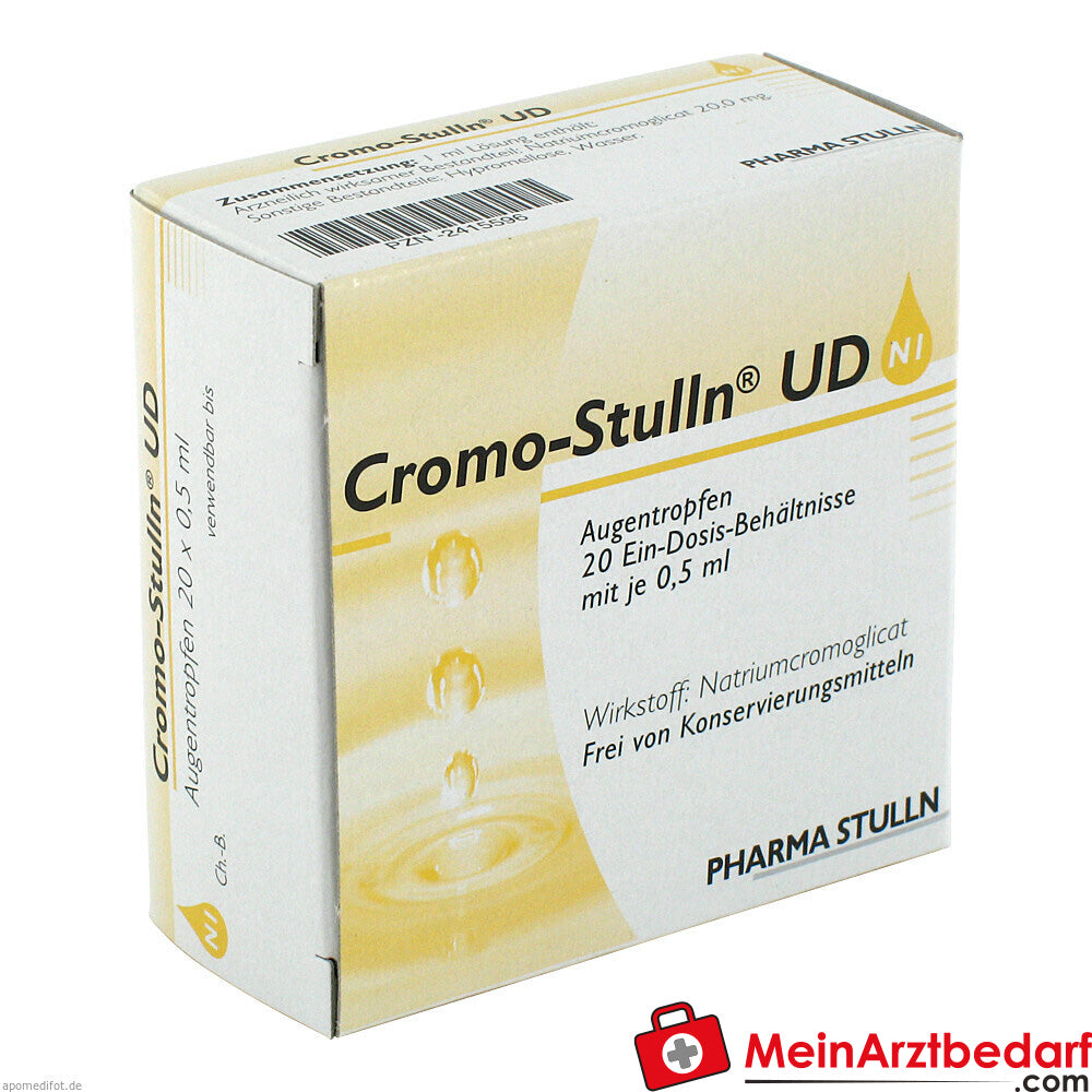 Cromo-Stulln UD eye drops 10 mg cromoglicic acid single doses ...