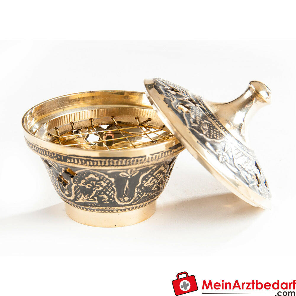 Berk Dölma - Brass incense bowl