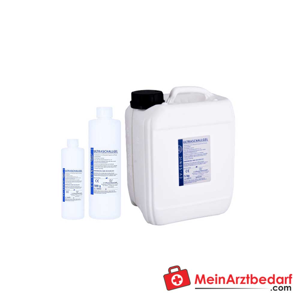 Ultrasonic gel from CV-Sonic - Biodegradable - Available immediately