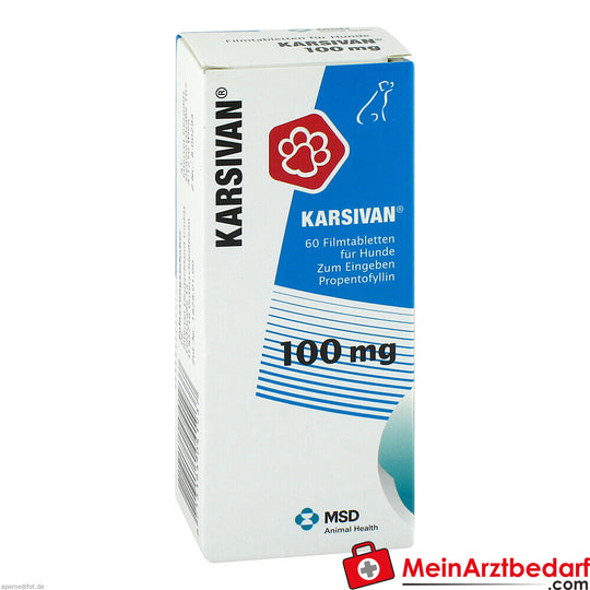 Karsivan 100 vet Propentofylline 100 mg tabletki 60 sztuk ...