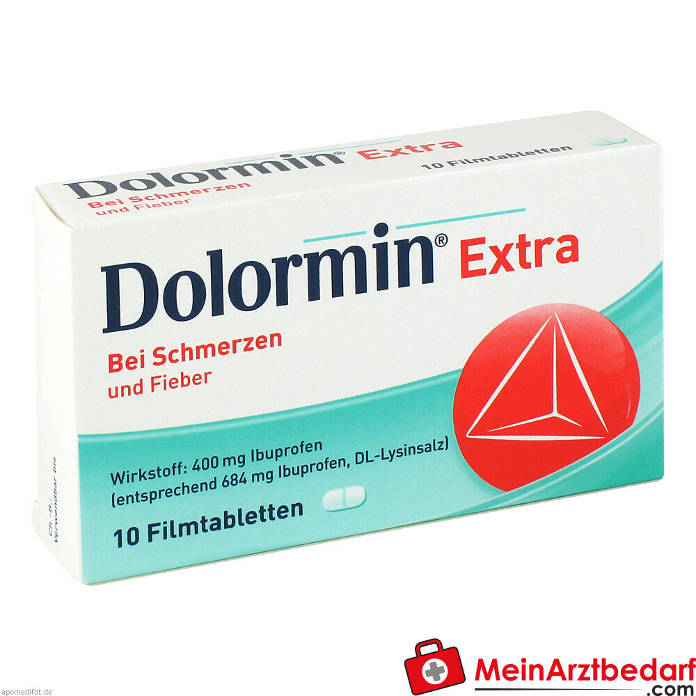 Dolormin Extra Ibuprofen 400 mg Filmtabletten | MeinArztbedarf.com