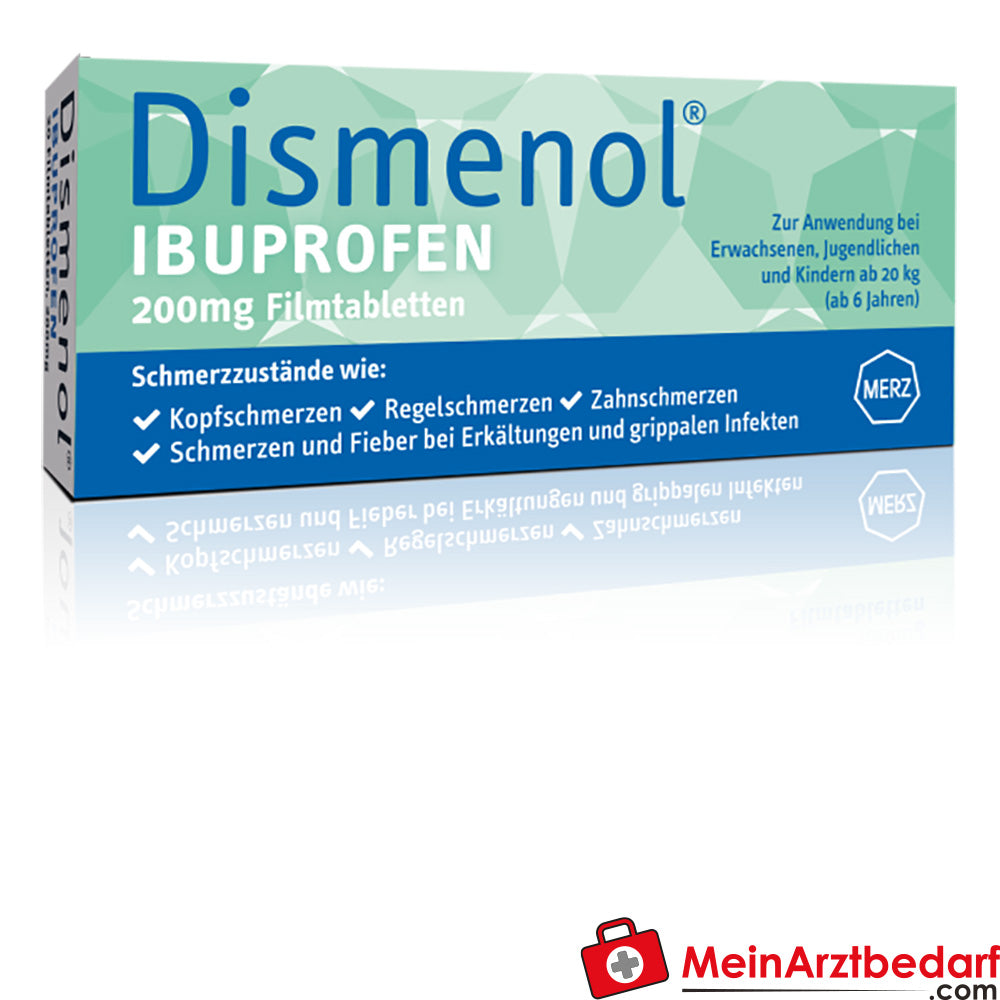 Merz Dismenol Ibuprofeno 200 mg comprimidos recubiertos con película ...