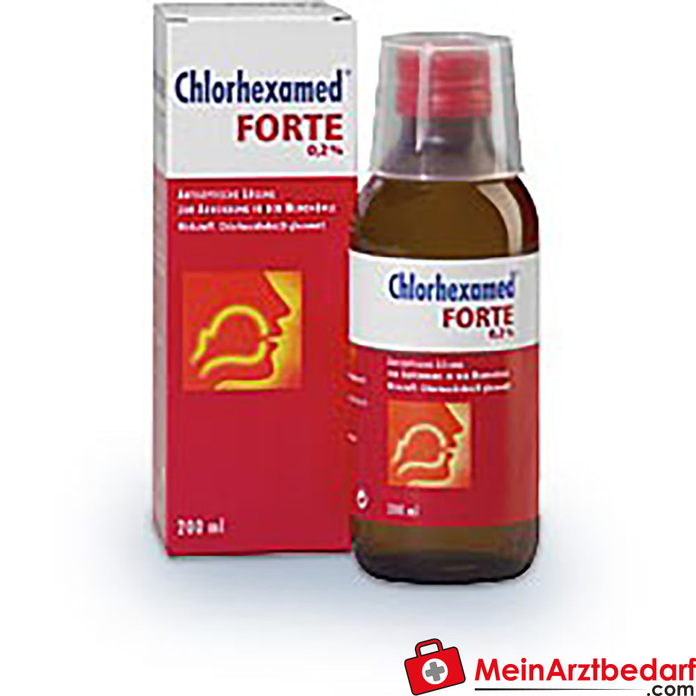 GSK Chloorhexamed Forte tandheelkundige oplossing 2 mg/ml alcoholvrij ...
