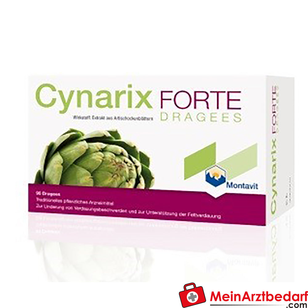 Montavit Cynarix forte dragées 90 pièces Extrait d'artichaut 600 mg ...
